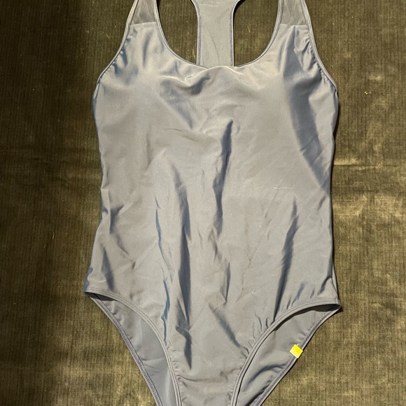 Swim | One Piece Swimming Suit Back Translucent Medium Size | Poshmark